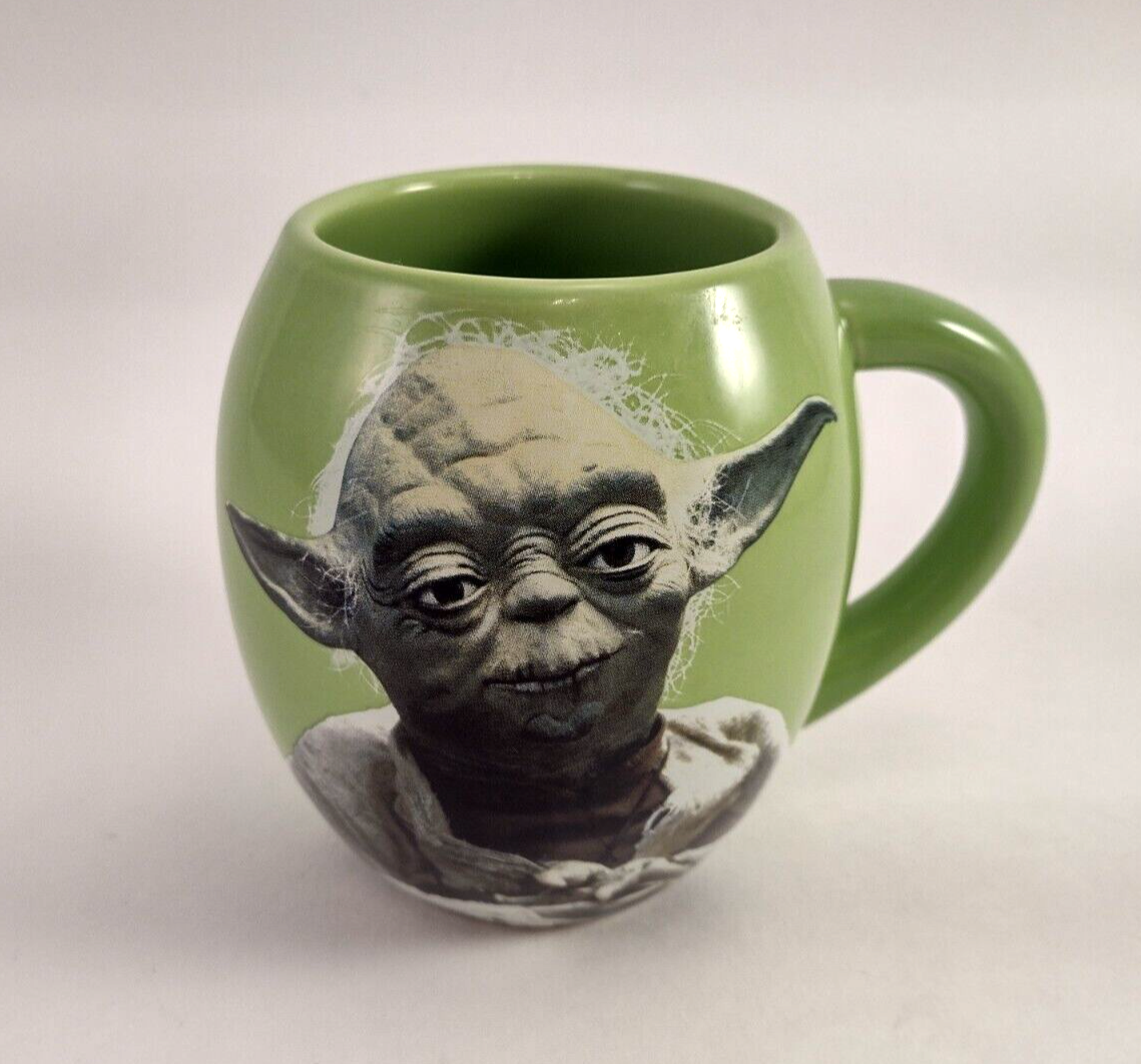 STAR WARS Green Yoda Coffee Mug "May The Force Be With You" Tea Cup ...