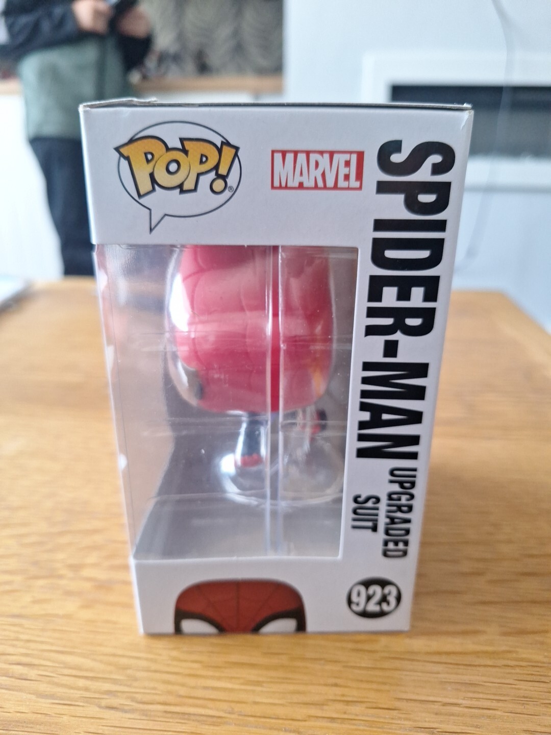 Funko POP #923 Spider-Man (Upgraded Suit) Marvel No Way Home with POP ...