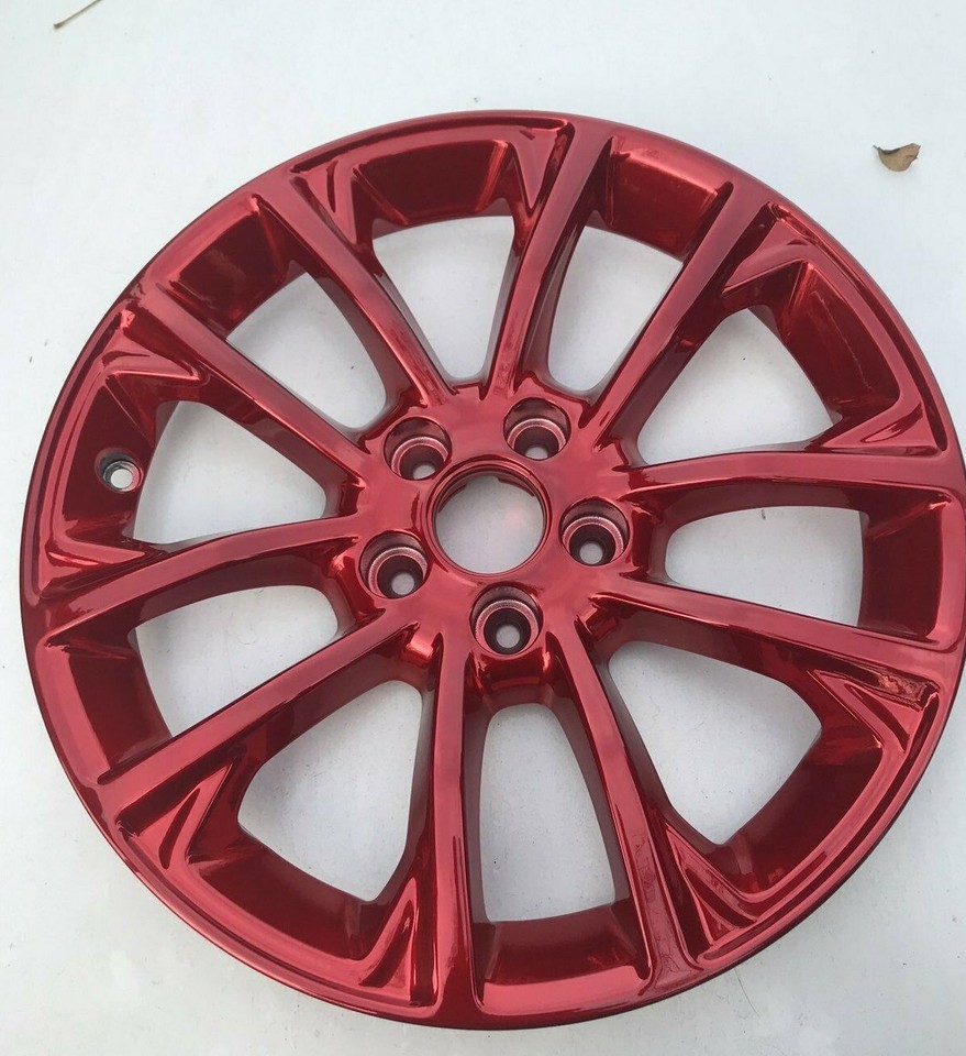 Gloss Transparent Candy FIRE RED powder coating paint, 4lbs/1.8kg FREE ...