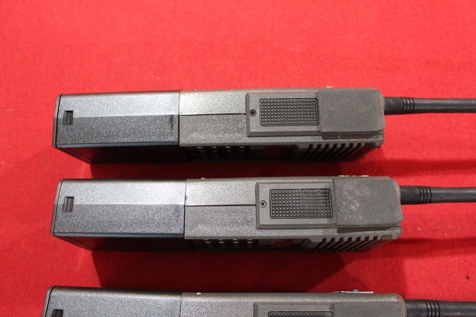 4 MILITARY SURPLUS PRC 127 RADIO RECEIVER TRANSMITTER WALKIE TALKIE ...