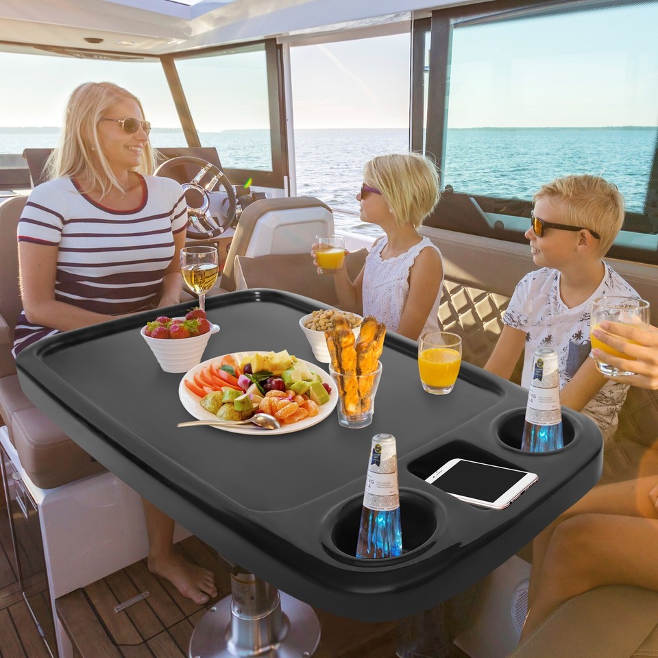 Removable Boat Table 34X18 in Pontoon Boat Table Ship Marine RV Table ...