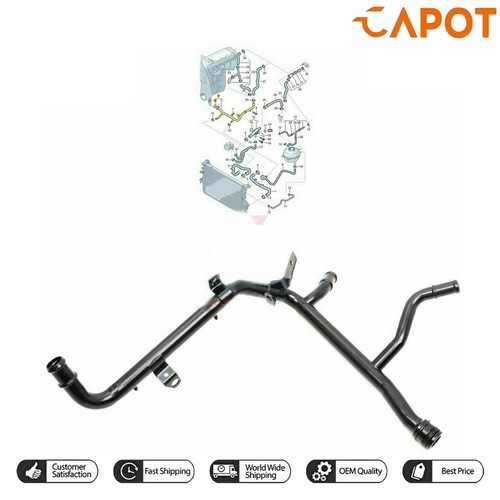 Tuyau de refroidissement en métal 038121065CE pour VW Transporter T5 03 ...