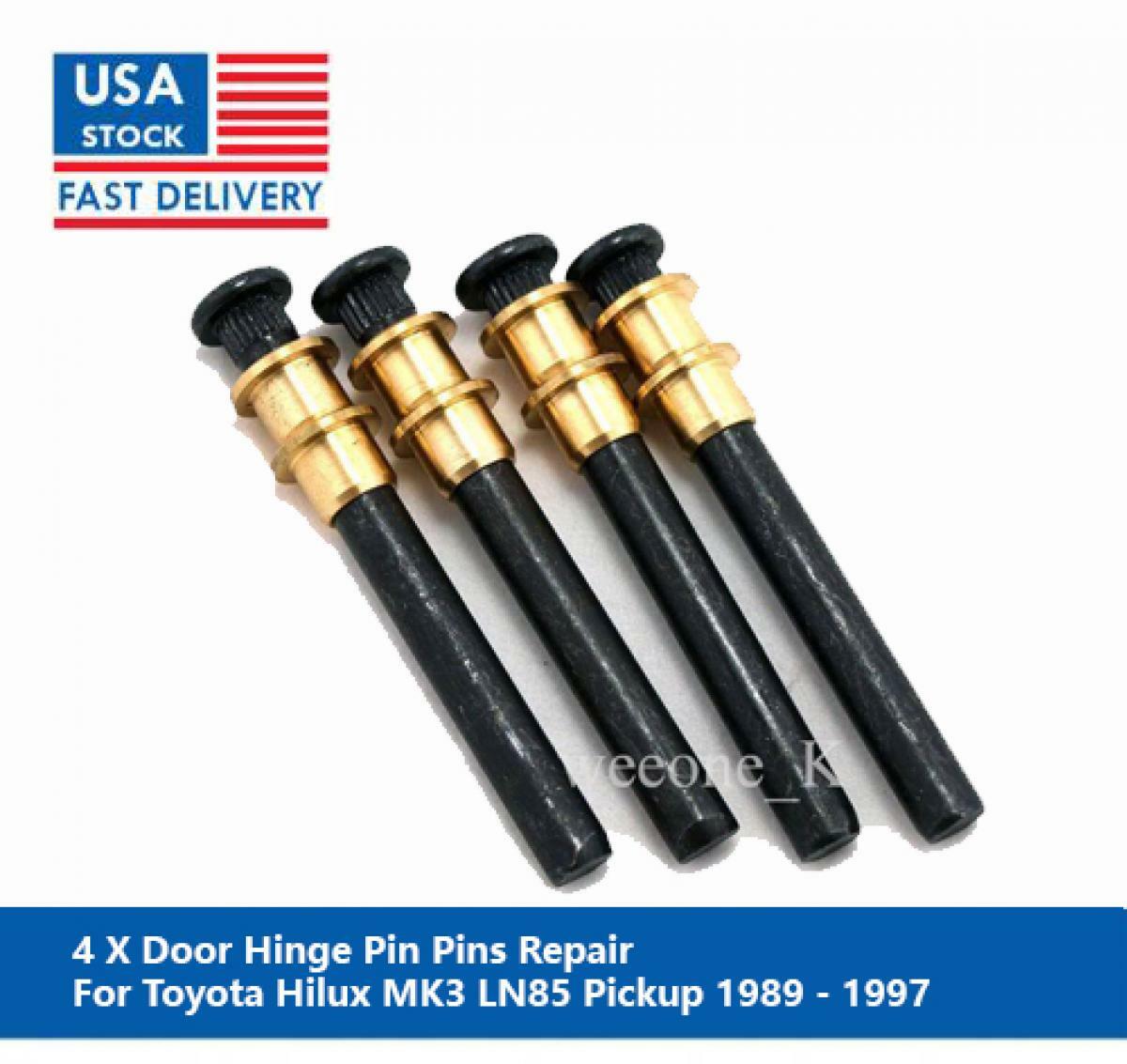 Door Hinge Pin Pins Repair Kit For Toyota Hilux MK3 LN85 Pickup 1989 ...