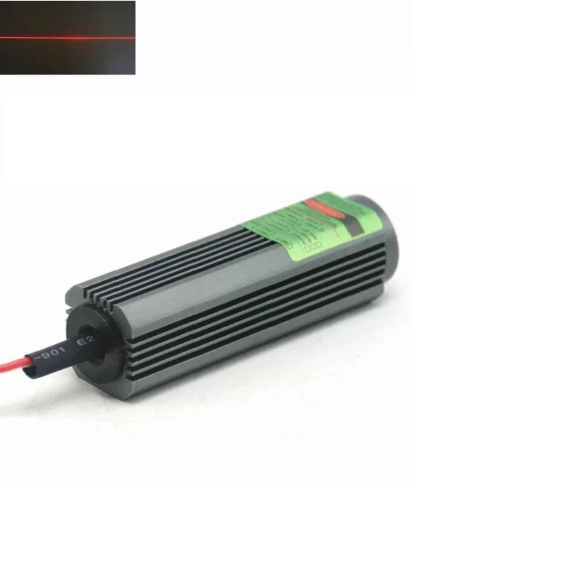 Waterproof 650nm 100mW Red Laser Module Line Beam Lights 5V 25x75mm ...