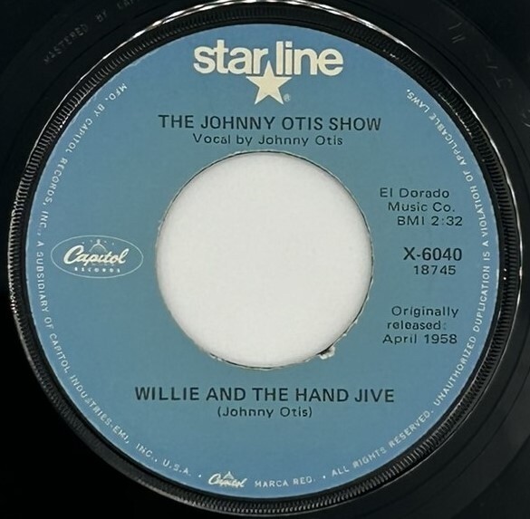 Johnny Otis-Willie & The Hand Jive/Willie Did The Cha Cha New & Unplayed 45 MINT | eBay