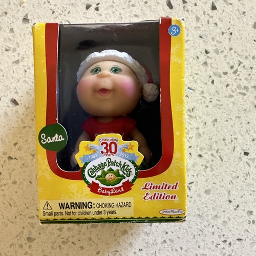 Cabbage Patch Kids Mini Babyland Limited Ed 30 Yrs Santa 2013 Christmas ...