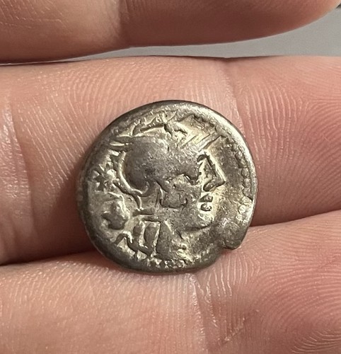 Roman Republic 126 BC Silver Denarius C. Cassius Ancient Old Coin Rome ...