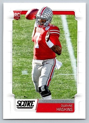 2019 Score Football #332 Dwayne Haskins Ohio State | eBay