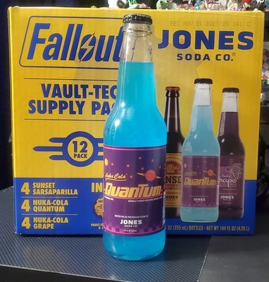 Fallout Nuka Cola Quantum Jones Soda Official Berry Flavor (Sealed ...