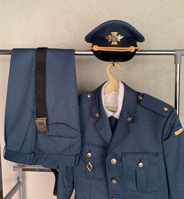 Rare Original Ukrainian Air Force Parade Uniform – Full Dress Kit ...