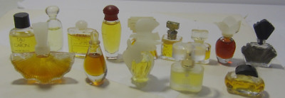 Vintage Miniature Designer Perfume Bottles Lot of 14 Various Brands | eBay