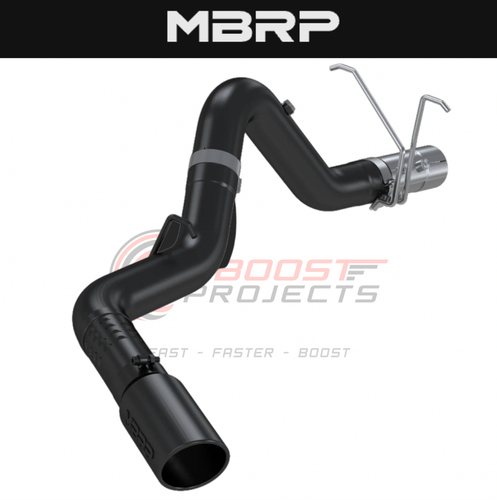 MBRP 4"DPF-Back Black Exhaust Single Exit For 11-19 GMC Silverado Sierra 2500HD | eBay