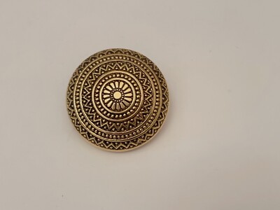 Vintage Metal Pin Beautiful Pattern | eBay
