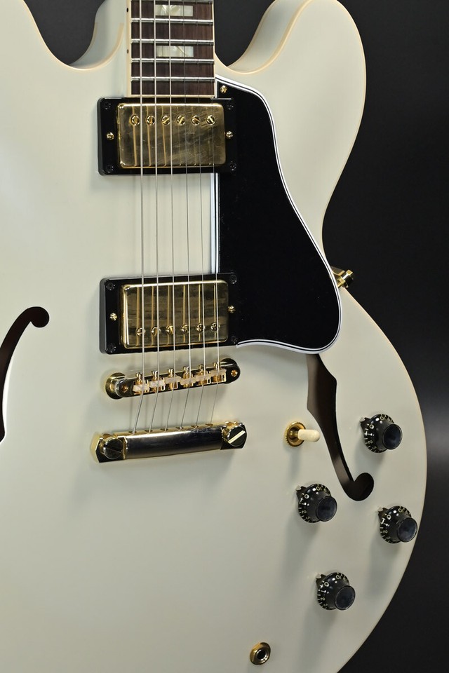Gibson Custom / 1964 ES-335 VOS Polaris White Gold Hardware S/N 140184 ...