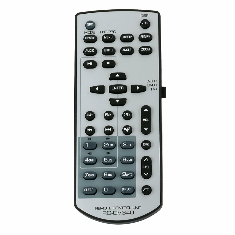 New Replaced Remote RC-DV340 For KENWOOD Sub DDX318 DDX419 DDX470 ...
