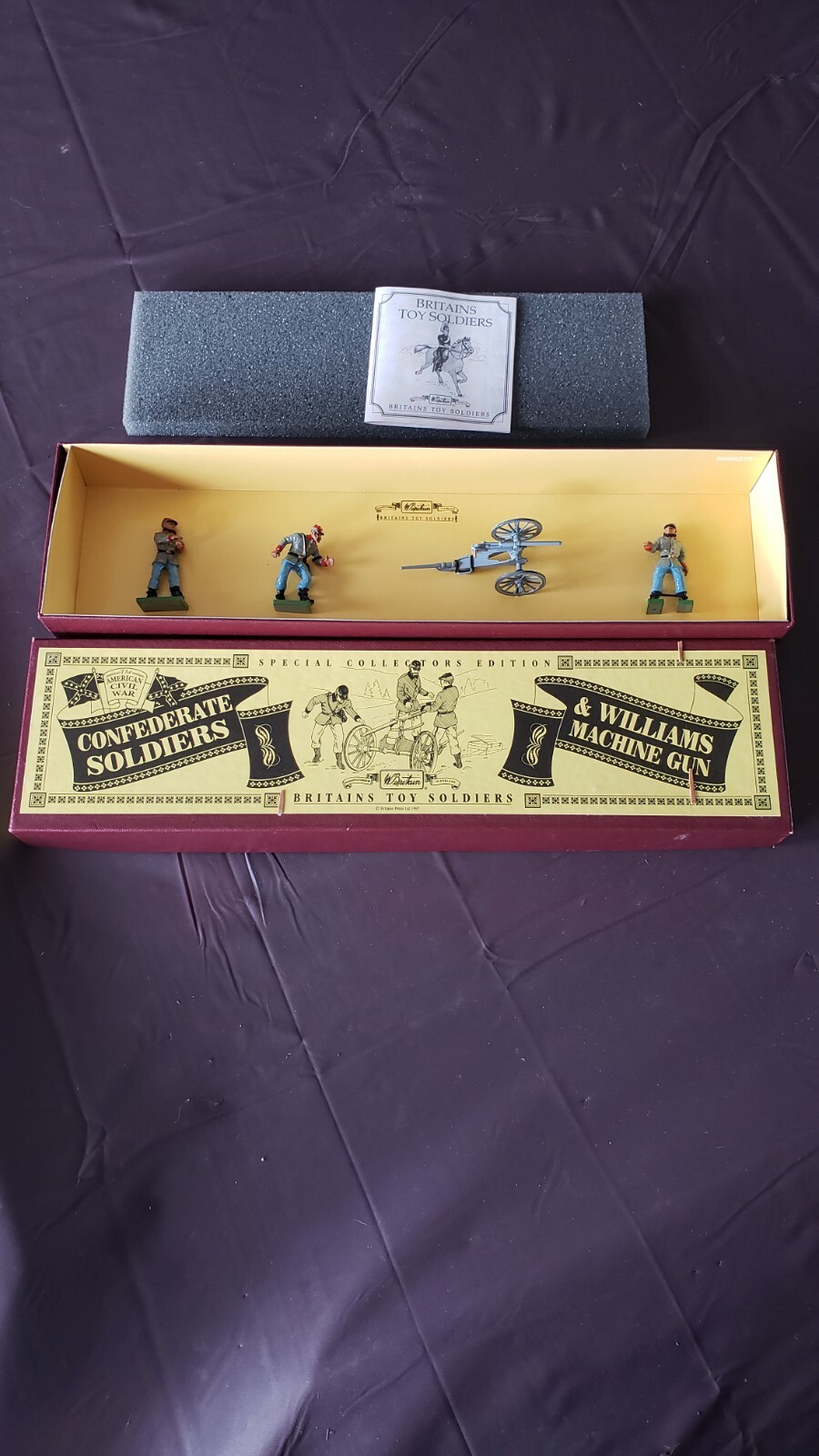 Britain’s Set #8883 Confederate Soldiers & Williams Machine Gun | eBay