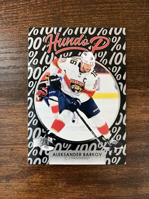 2021-22 Upper Deck Series 1 Hundo P #HP-23 Aleksander Barkov Florida ...