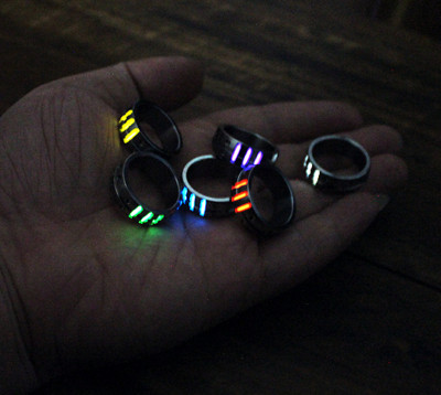 New TC4 Titanium Alloy Finger Ring Men Women Finger Ring Gift | eBay