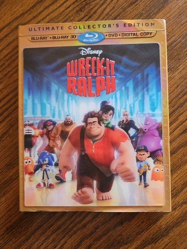 Wreck-It Ralph Ultimate Collector's (Blu-ray/DVD, 2013, 4-Disc Set ...