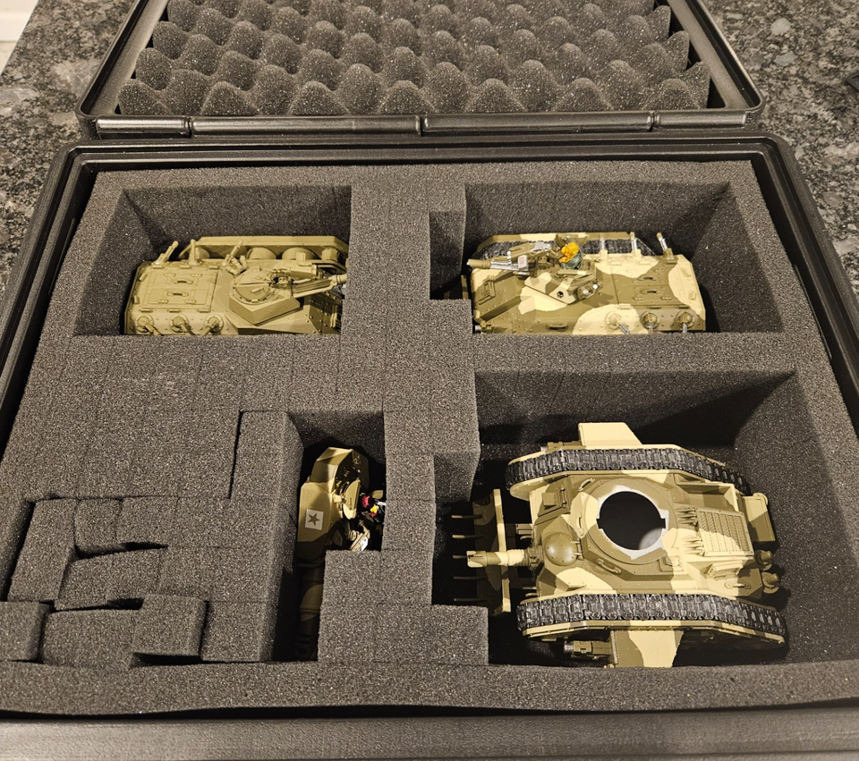 1 Lemon Russ Tank & 2 Chimera Imperial Guard Astra Militarum tank set w ...