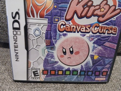 Kirby Canvas Curse (Nintendo DS, 2005) Case Only (NO GAME OR MANUEL ...