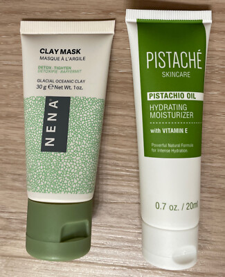 Nena Detox Clay Mask 30 g + Pistache Pistachio Oil Moisturizer 20 mL ...