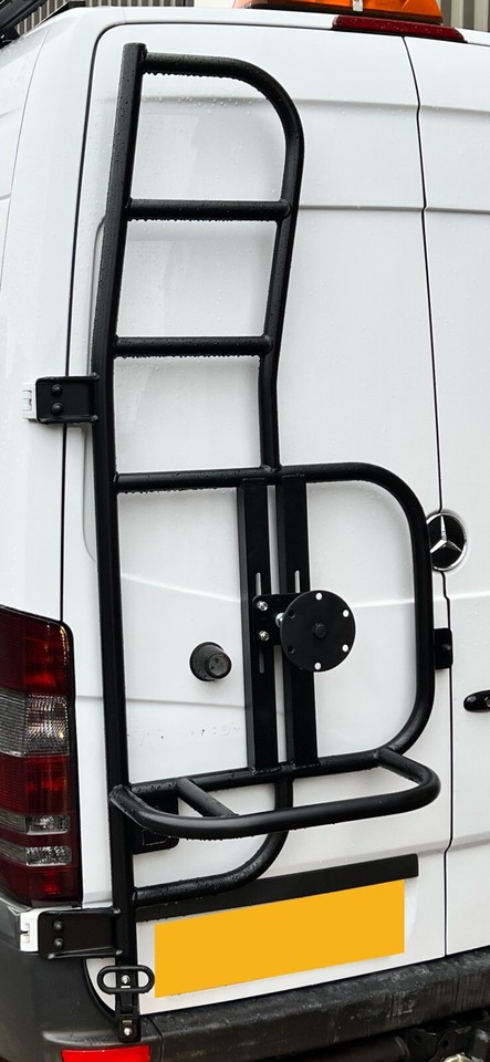 VW Crafter / Mercedes Sprinter/ MAN TGE Wheel Carrier Ladder Combo ...