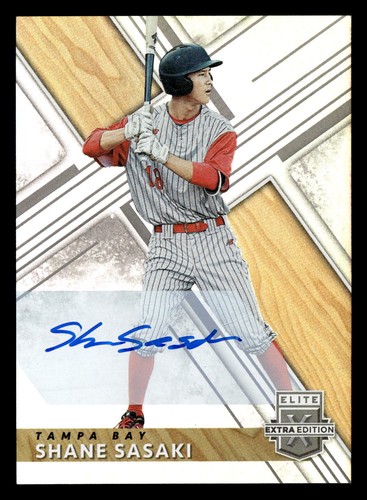 2019 Panini Elite Extra Edition #98 Shane Sasaki Autographs | eBay