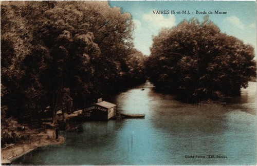 CPA VAIRES-sur-MARNE Bords de Marne (1328725) | eBay