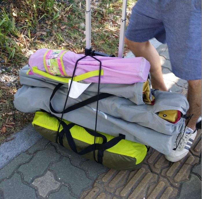 MK Hand Cart String Trolley Bike Rope Strap Cord Hook Luggage Accessory ...