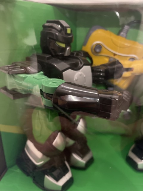 Cyber Boxing Robots RC Cordless Head 2 Head The Black Series by Shift3 ...