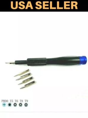 Hex 4 micro bit Security Screwdriver TR6 TR8 T9H PH00 T5 for Mac Mini ...