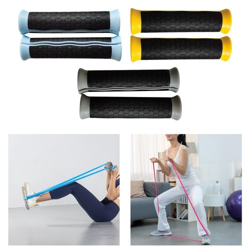 1 Pair Resistance Band Handles Exercise Bands Handles Protect Your ...