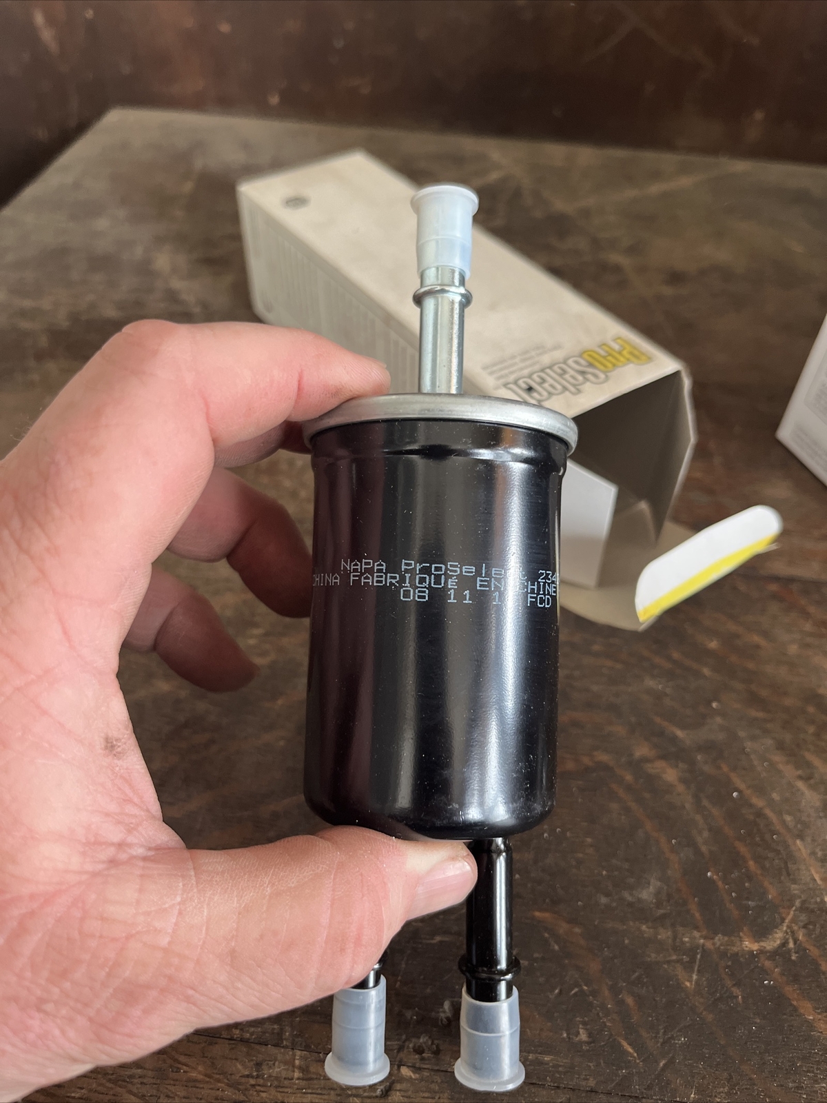 NOS NAPA ProSelect Commercial Fuel Filter w/ Clips 23424 | eBay