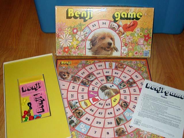 Vintage 1976 House of Games : BENJI - The Most Huggable Hero Game (VG ...