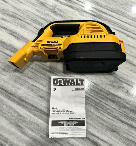 DEWALT DCV517B 20V MAX Cordless Portable Wet/Dry Vacuum Kit - Yellow ...