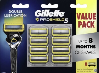 Gillette Fusion ProShield 5 - 8 Pack | eBay