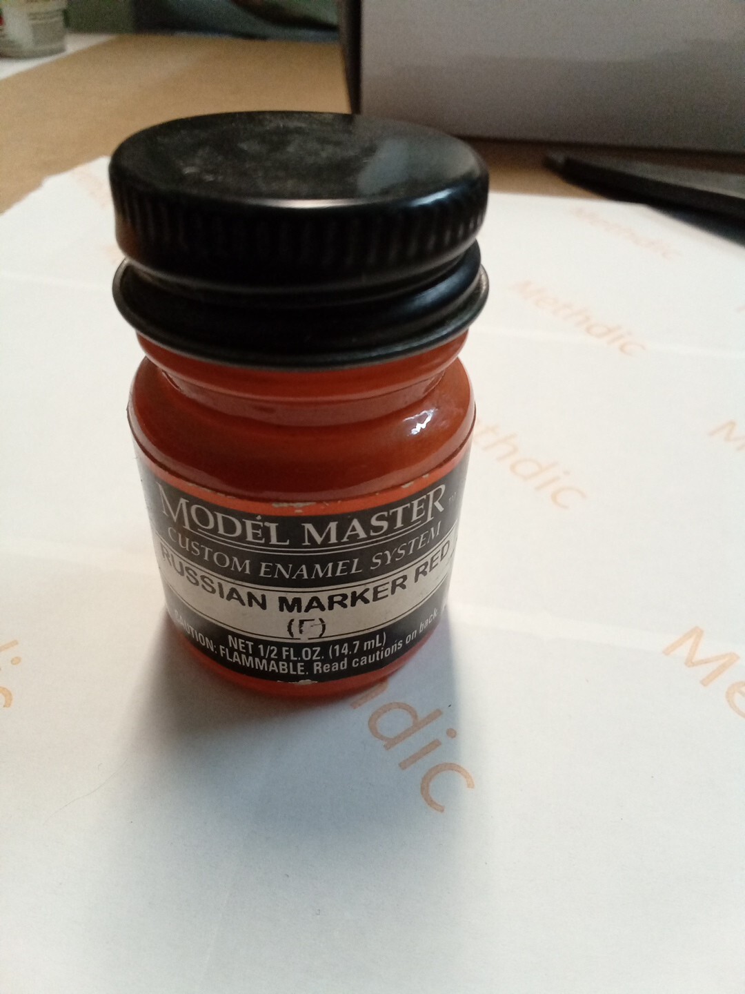 TESTORS MODEL MASTER 2127 RUSSIAN MARKER RED ENAMEL PAINT 1/2 oz | eBay