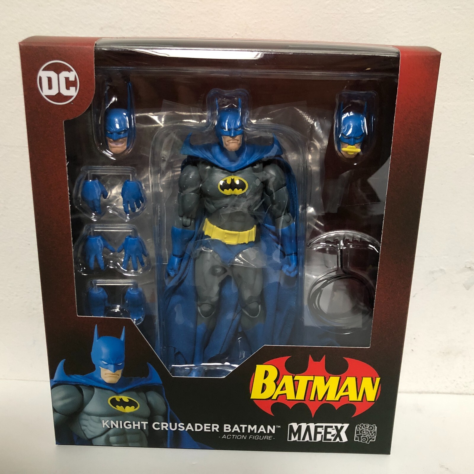 MAFEX DC Comics No.215 Batman Knightfall KNIGHT CRUSADER Figure Medicom ...