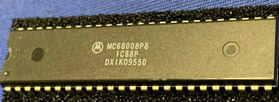 MC68008P MOTOROLA MC68008 48-Pin DIP Rare COLLECTIBLE VINTAGE LAST ONE ...