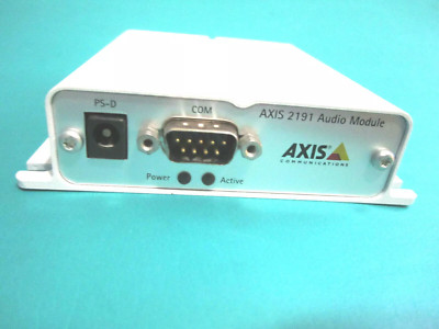 AXIS 2191 Audio Module for AXIS 2120, AXIS 2100, AXIS 2110 CAMERAS | eBay