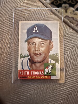 1953 Topps - #129 Keith Thomas (RC) Philadelphia A’s | eBay