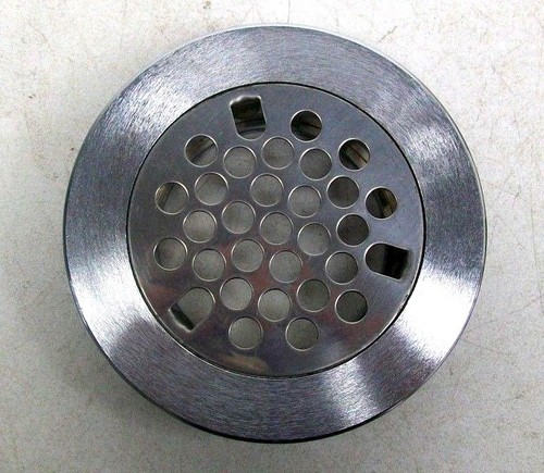 NOS CASPERS INDUSTRIES 147-Z 3" SHOWER DRAIN BRUSHED NICKEL CHROMED ...