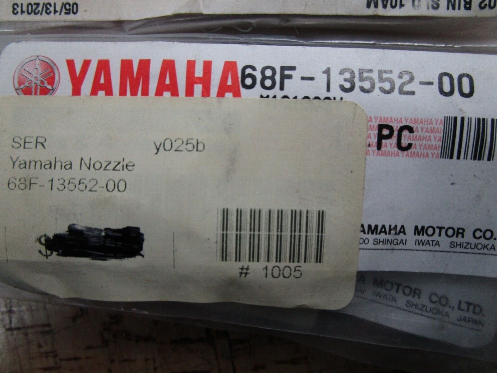 OEM*+%28%29+Yamaha+NOZZLE+68F-13552-00 for sale online | eBay