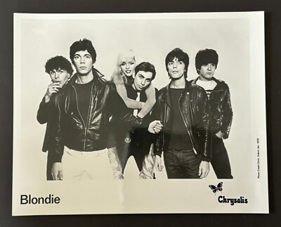 Blondie Parallel Lines Era 1978 Chrysalis Records Promo Press Kit Band ...