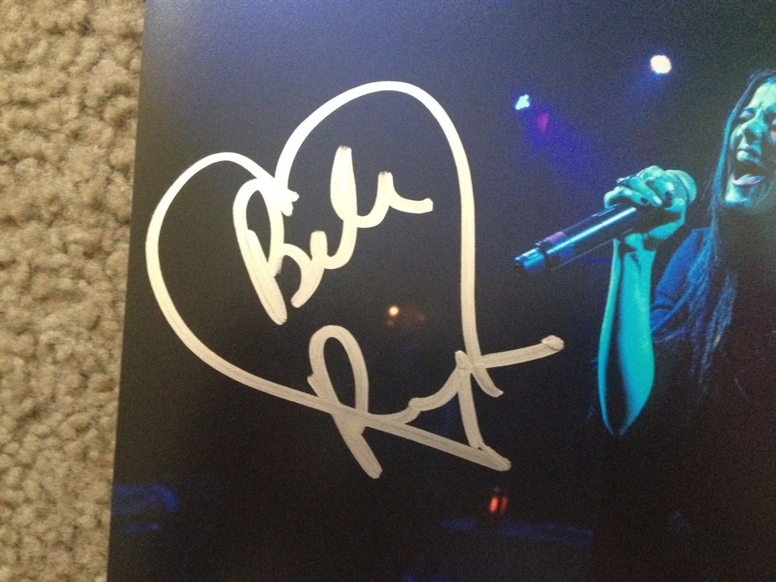 Bebe Rexha Autographed 8x10 Photo "Me, Myself & I" "Hey Mama" "The ...