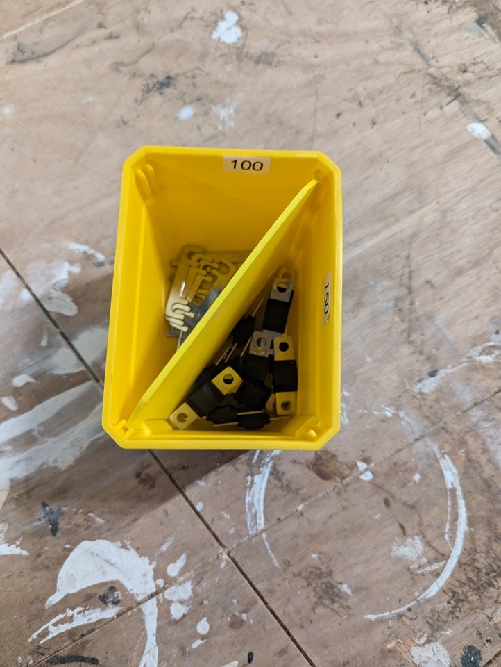 Stanley FatMax Deep Pro Organiser & Dewalt Tstak - Diagonal bin divider ...
