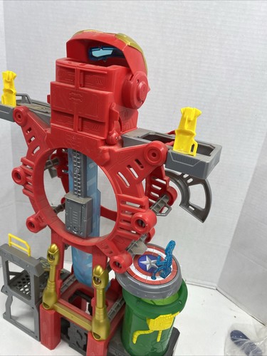 Iron Man Headquarters Imaginext Playskool Heroes Marvel Super Hero ...