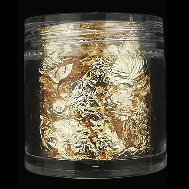 Silver Golden Glitter Flake Foil Chips Foil Flakes Sequins Glitters ...