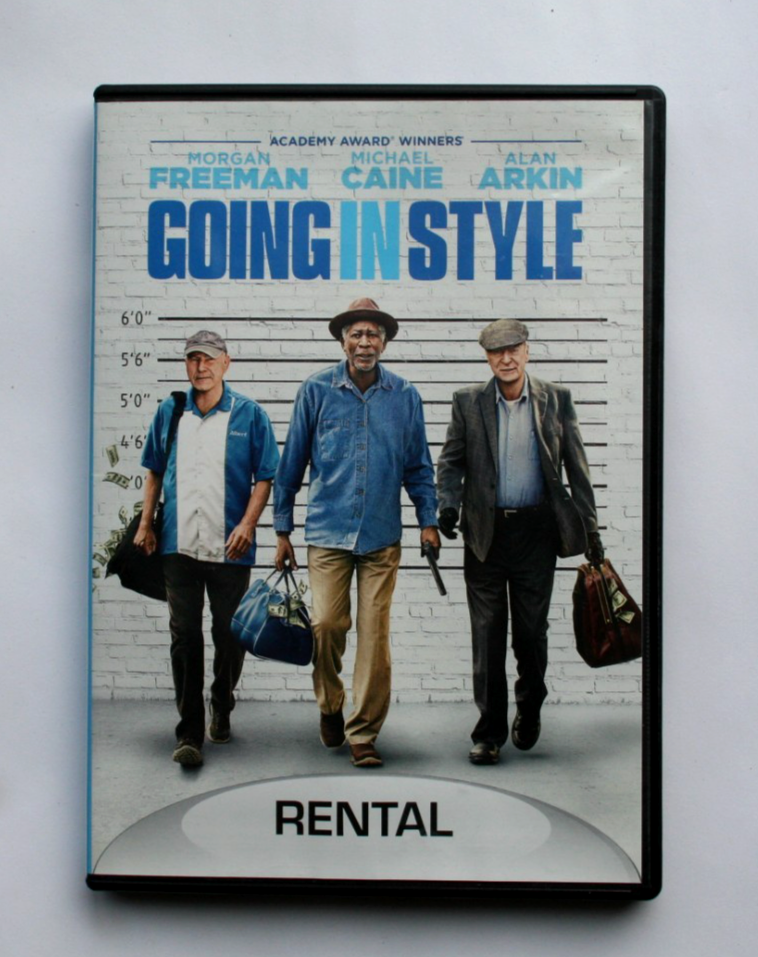 Going in Style (DVD, 2017, read) Morgan Freeman Michael Caine Alan ...